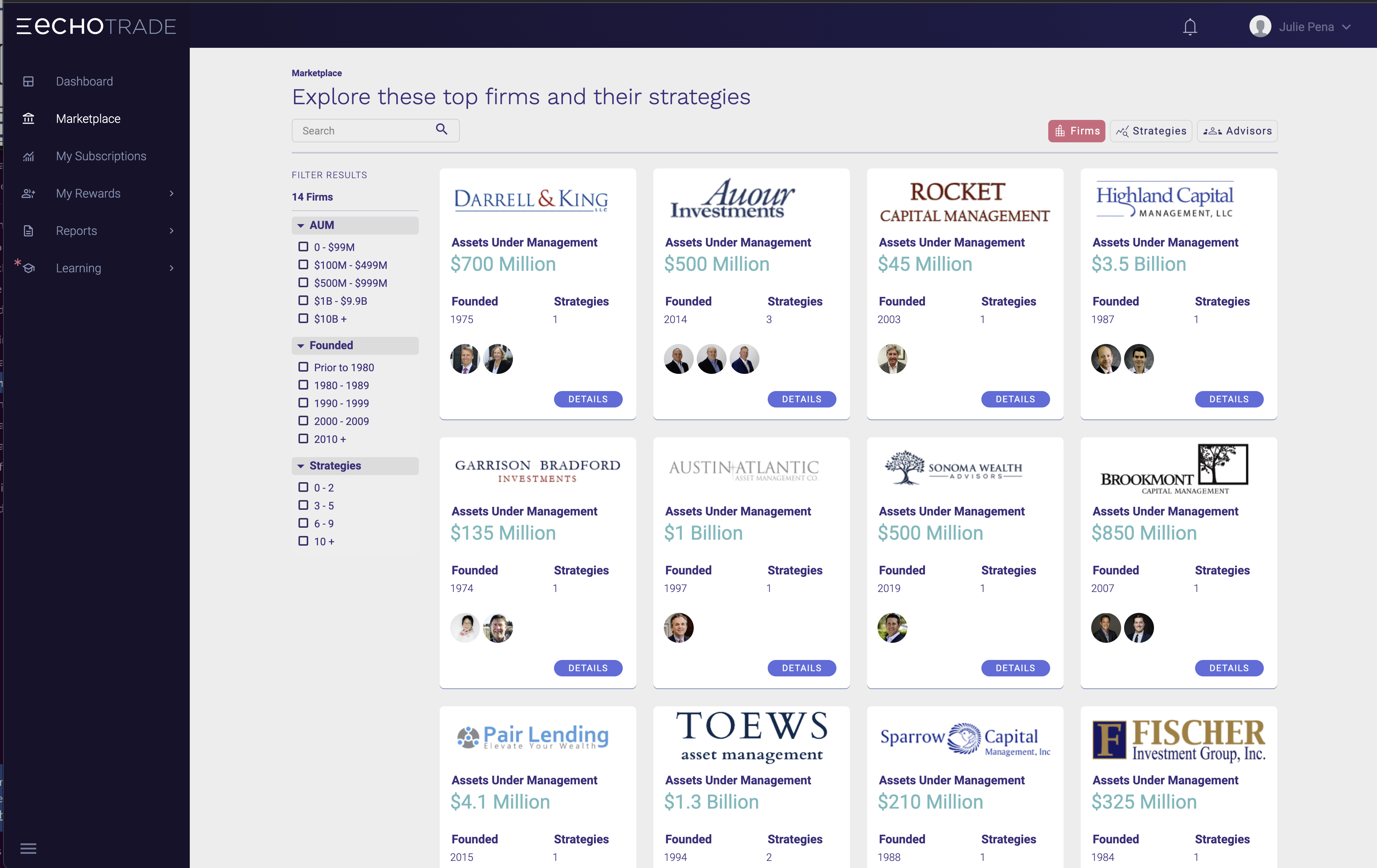 Echo Trade - Powered by Perfectna, Inc. | Platforms | Tradier