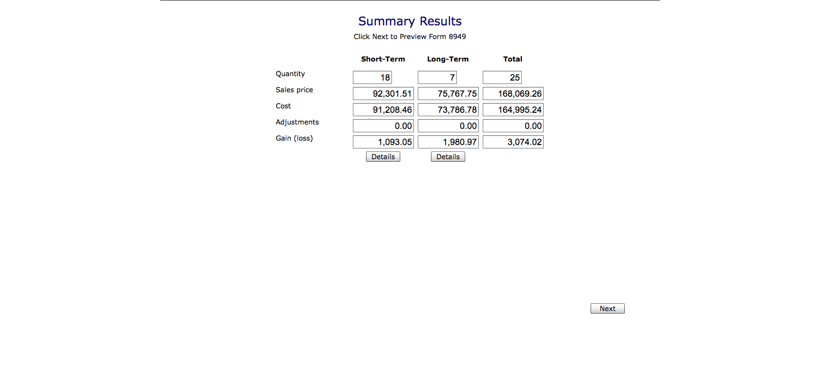 Form8949.com | Platforms | Tradier
